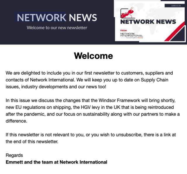Network News 01 - Network International Cargo
